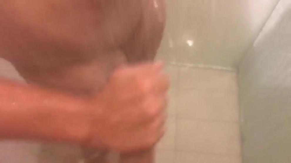 Homemade Shower Handjob