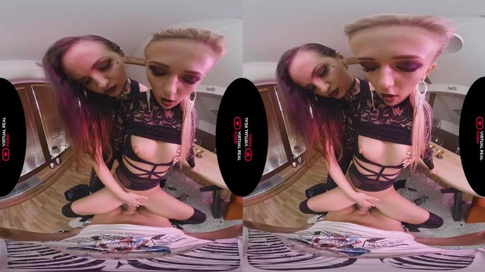 Punk Rock Chicks Jenny Wild And Kristy Black