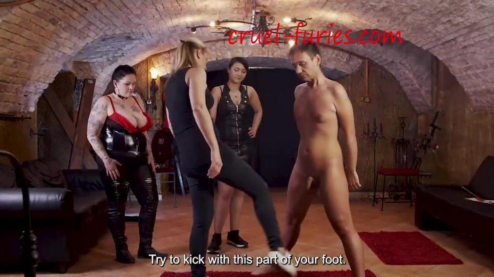 Ballbusting from Three Other Ladies Porn Videos