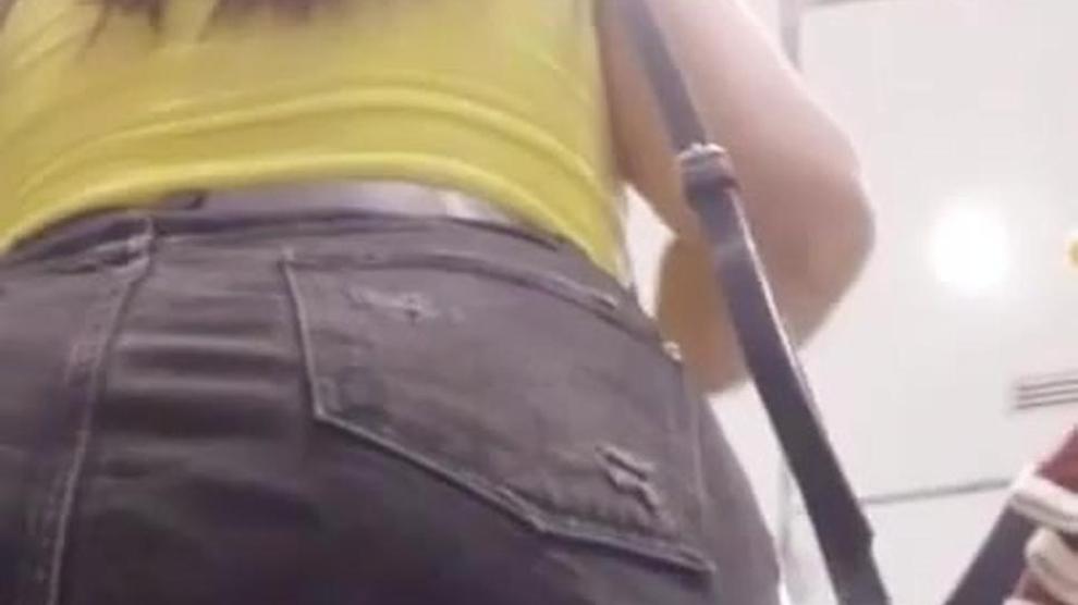 Upskirt Culote Minifalda Negra