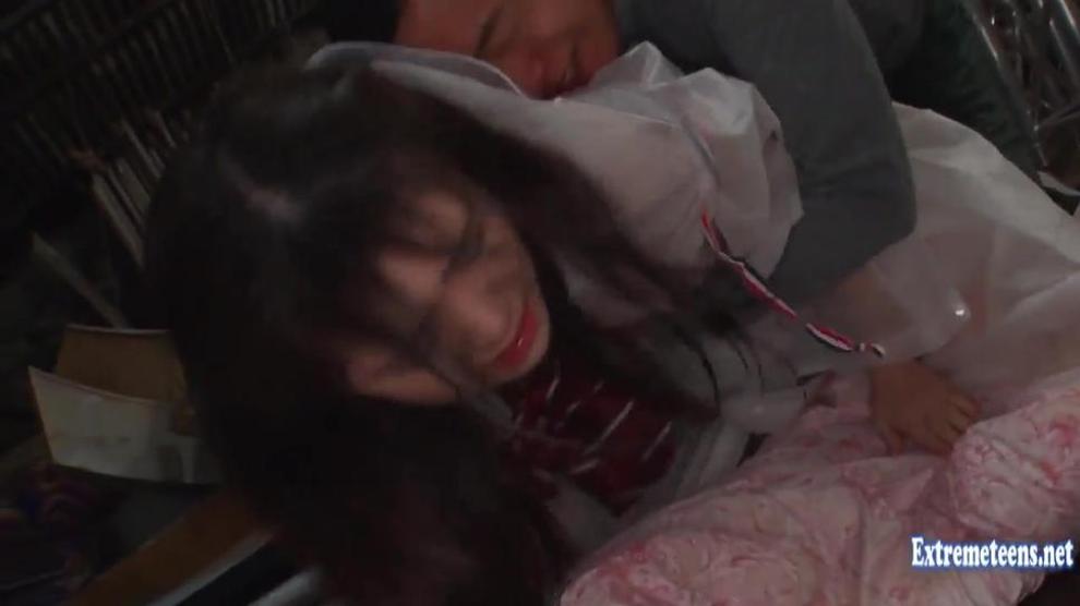 Kaise Akari Gets Rough Sex In Warehouse Old Guy Fucks Her Hard Big Ass