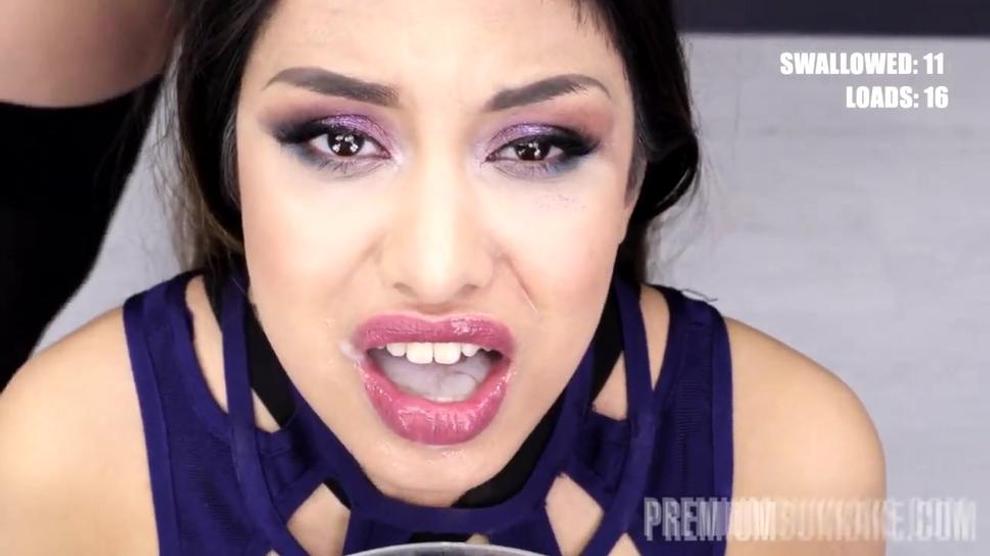 Premium Bukkake Roxy Lips Swallows 45 Mouthful Cum Loads Porn Videos 