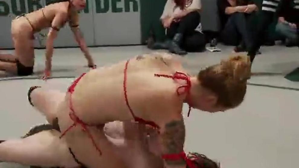 Hot Lesbian Tag Team Wrestling Porn Videos