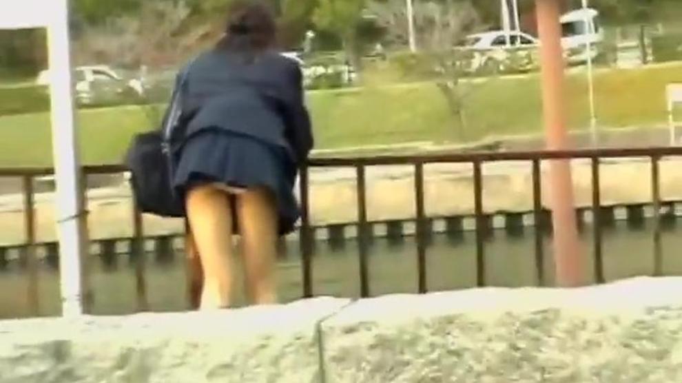 Upskirt Compilation Video With Many Asian Schoolgirl Being Taped In The