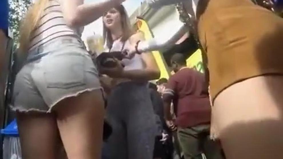 Teens Candid Booties