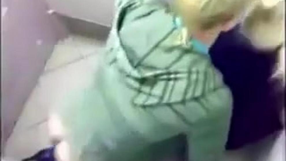 High Couple Has Sex In The Toilet Couple Sex
