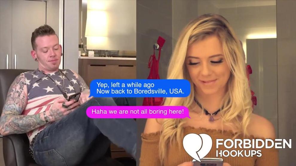 Sexy Teenager Hooks Up With Her Step Sibling Because Of An App Porn Videos 