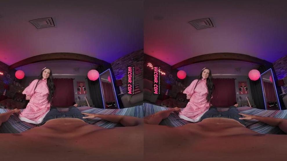 Vr Conk Demon Slayer Anime Sex Parody With Theodora Day In Nezuko Kamado Cosplay Vrporn