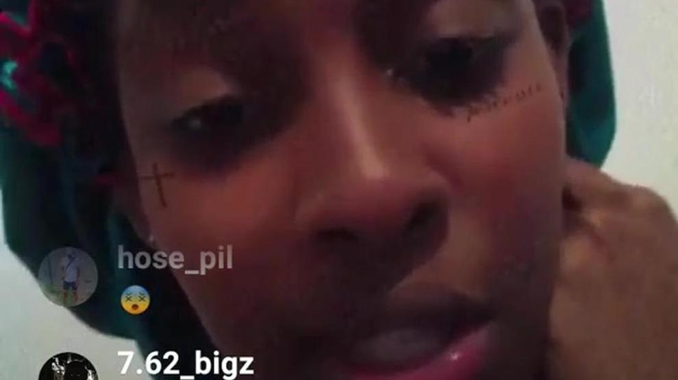 Trini Gyal Flashing Breast