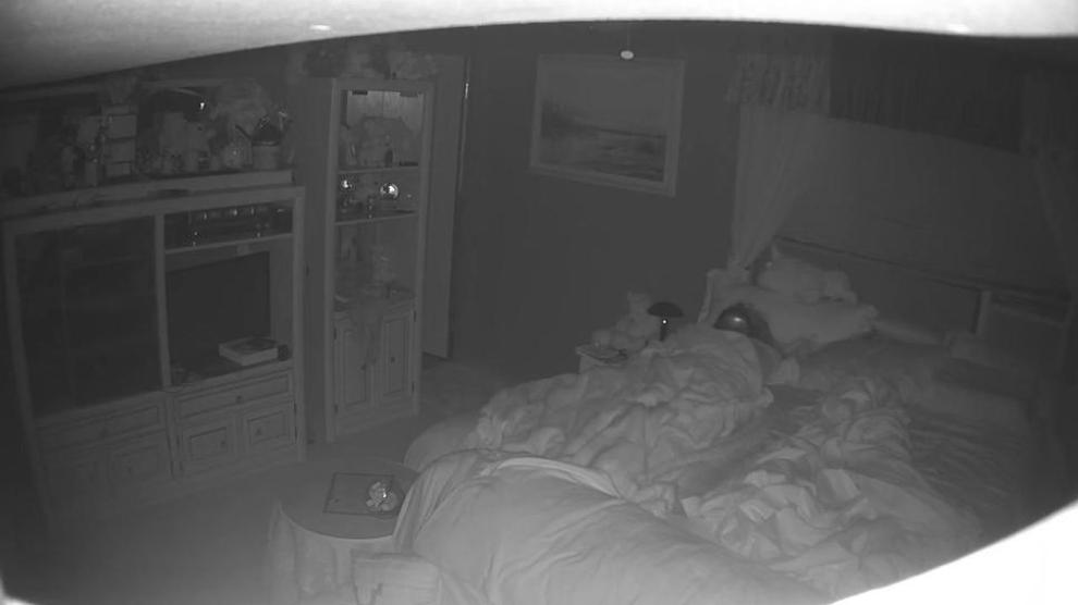 Amateur Wife Caught Masturbating Hidden Cam Night Vision Part 1