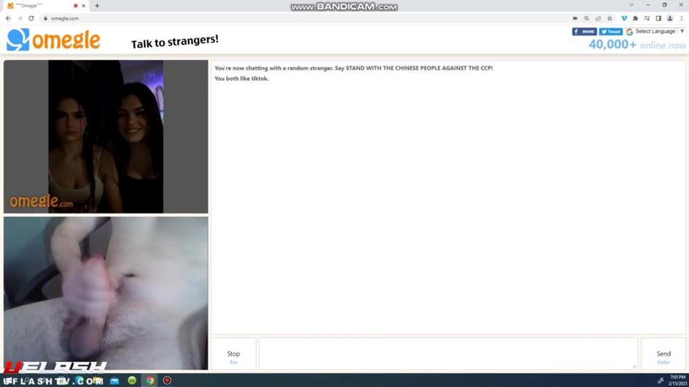 Omegle British Girls Like Cumshot