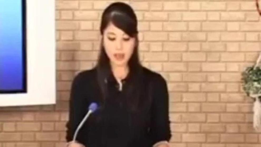 Japanese Naked News Reporter 10