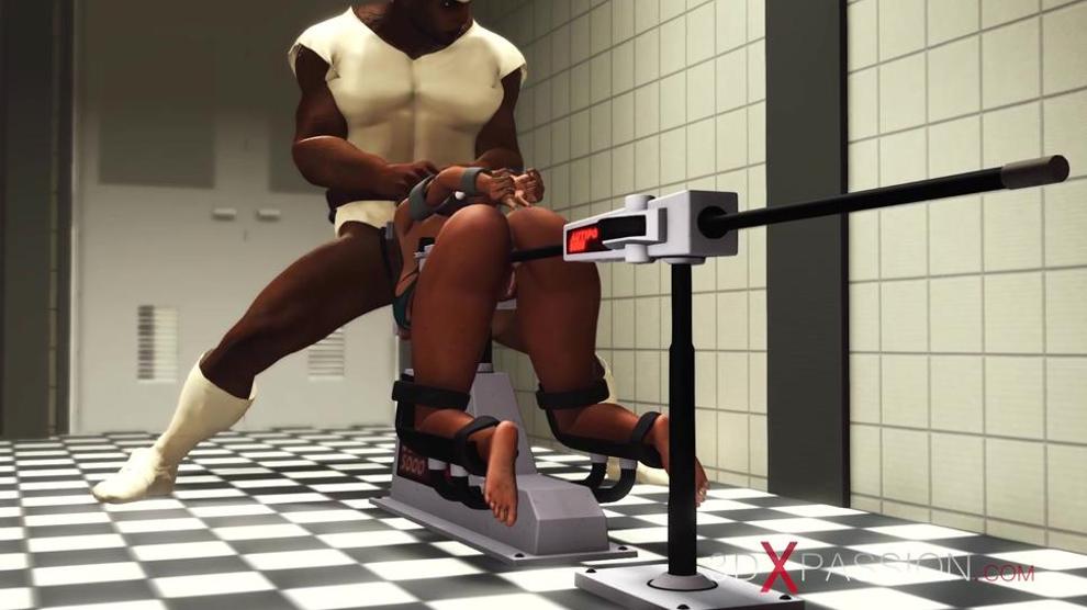 3dxpassion Sexy Busty Ebony Gets Fucked Hard By A Big Black Cock