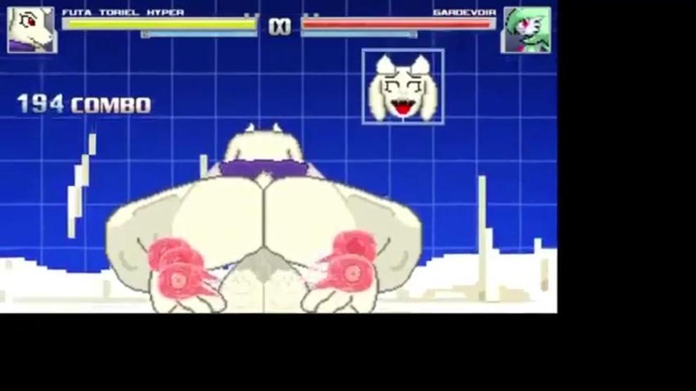 [mugen] Toriel Hyper Futa Fucks Gardevoir