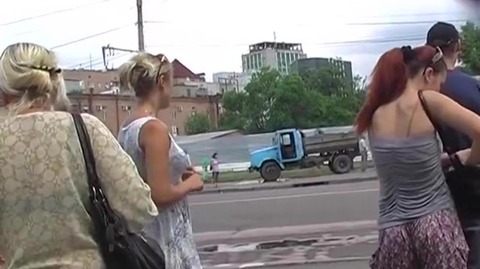 Spectacular Real Street Upskirt