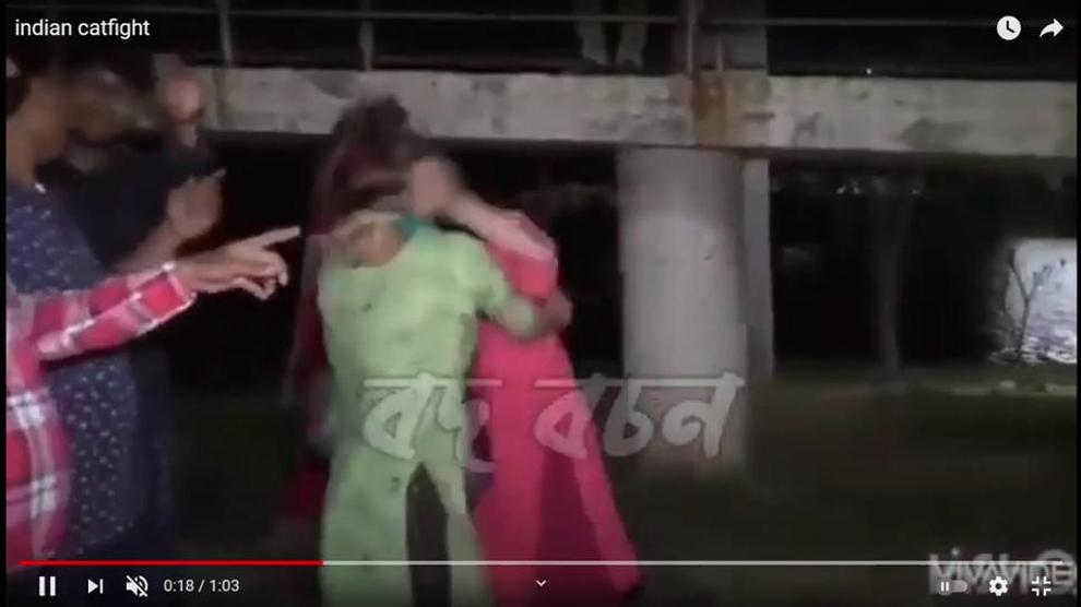 Indian Short Catfight No Sound