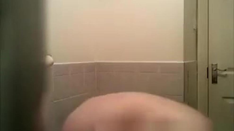 Blonde Caught Dressing