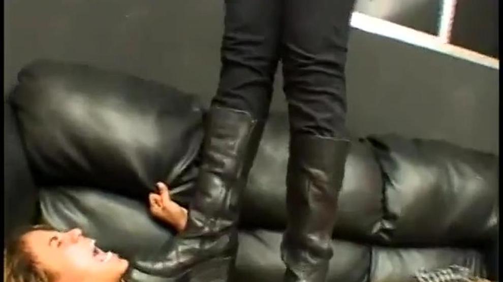 Brazil Boot and Foot Trample - Tnaflix.com