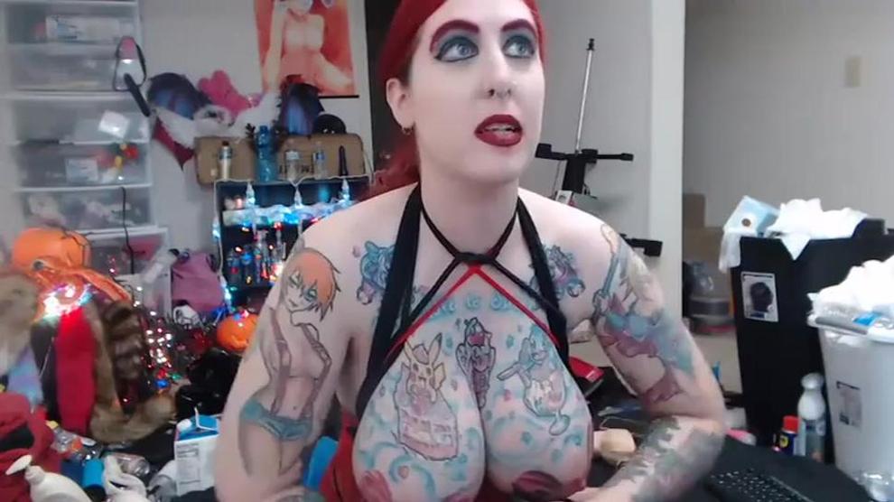 Naked Full Body Tattoo Milf