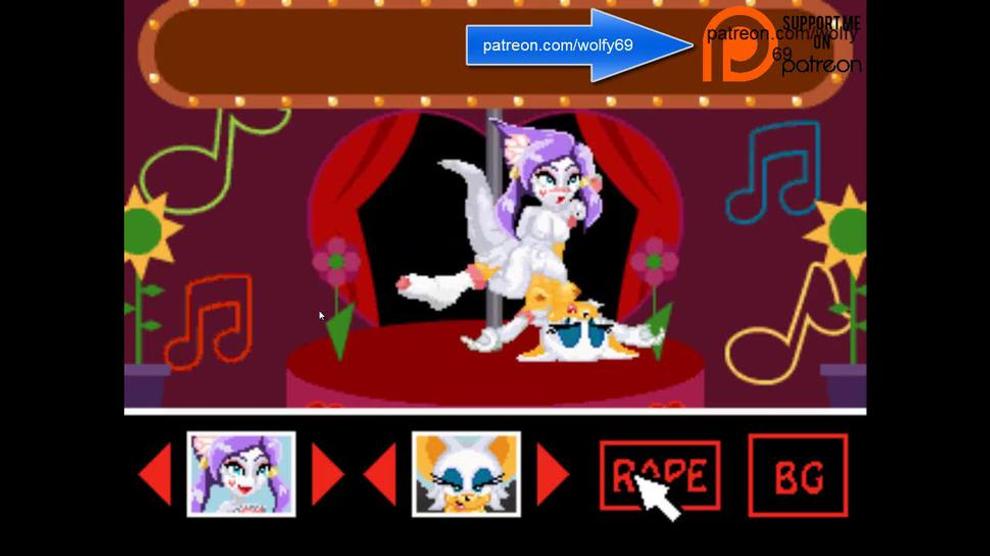 Rouge Bat Galeria Todos Los Jefes Gallery Boss Sonic Project X Love Potion