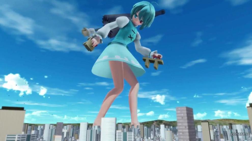 Giantess Mmd Kogasa Attacking By Gonzres
