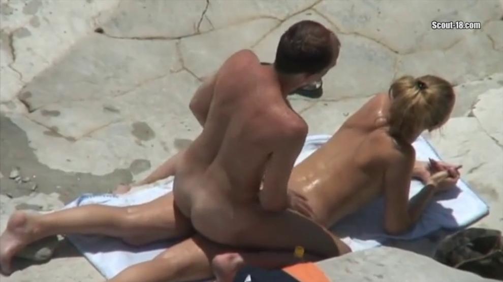 Fremde Frau Spontan Am Strand Gefickt