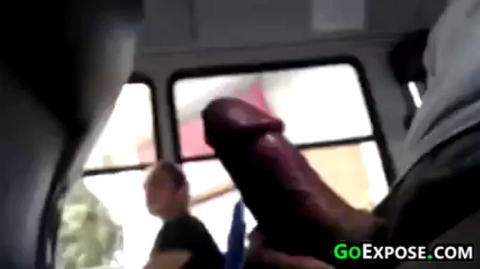 Flashing His Cock On A Bus Porn Videos