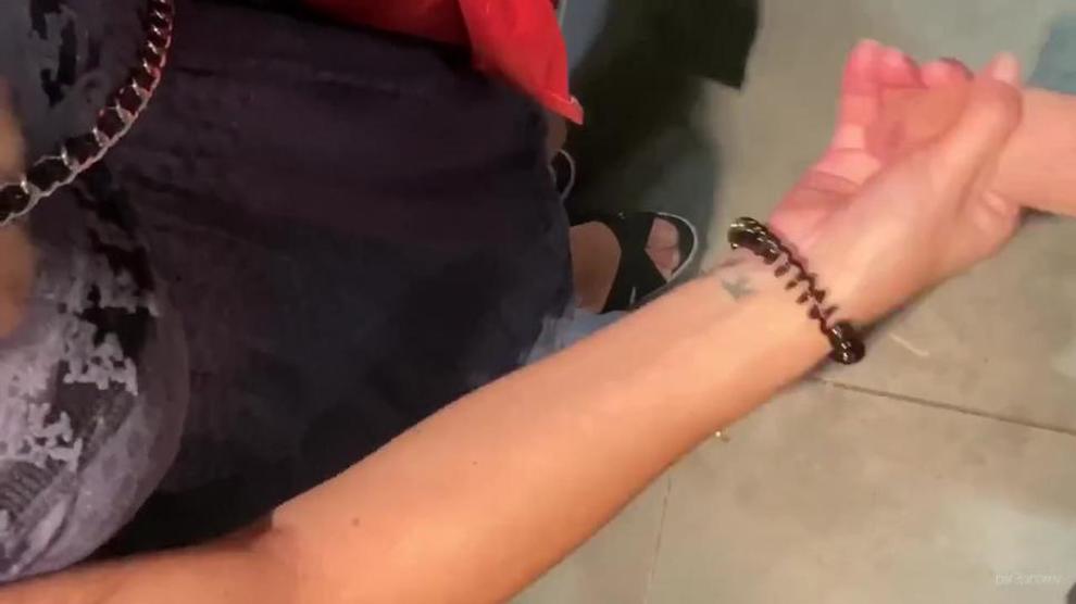 Public Sex At The Mall Dressing Room Blowjob Risky Fitting Room Sex