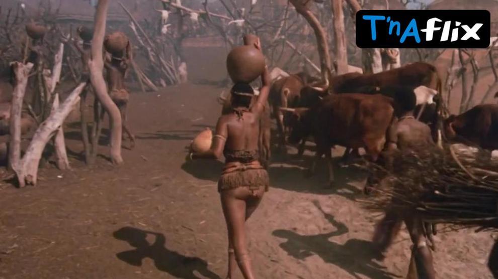 Dudu Mkhize Breasts Butt Scene In Shaka Zulu 3890