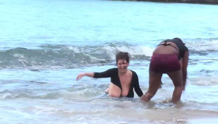 Milena And Miosotis At The Beach Tnaflix Porn Videos