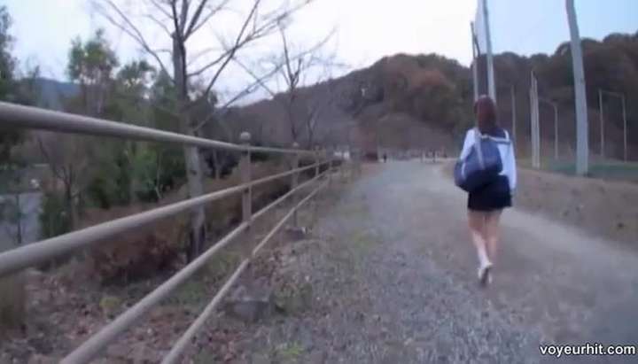 Sexy Schoolgirl Upskirt Sitting On The Park Bench View Tnaflix Porn Videos