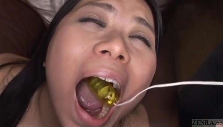 Subtitled Cmnf Bizarre Jav Throat And Nipple Teasing Tnaflix Porn Videos