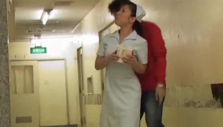 Panty Sharking Action With The Young Asian Nurse Tnaflix Porn Videos
