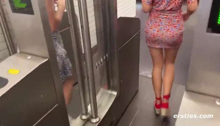 Ersties Hot Lesbian Couple Go Out For Sexy Exhibitionist Fun Tnaflix